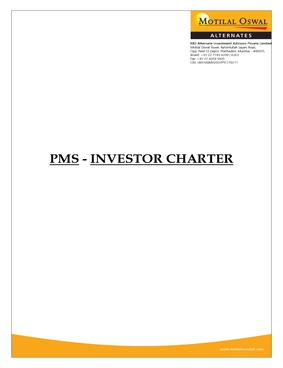 PMS | Investor Charter